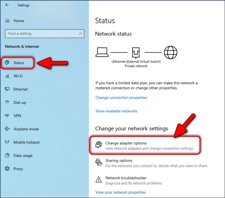 5 Ways to Open Network Connections from CMD and Windows 10 GUI • Wi-Fi ...
