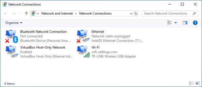 5 Ways to Open Network Connections from CMD and Windows 10 GUI • Wi-Fi ...